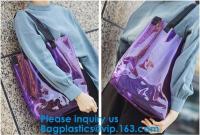 China Women'S Clear Jelly Beach Bag Clear Transparent Pvc Shoulder Handbag Beach Shopping Swimming Durable Tote Bag for sale