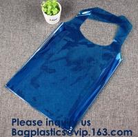 China Clear Purple Trendy  Shopping Bag,Folding PVC Tote Bag,Waterproof PVC Shopping Shoulder Bag, BAGEASE, BAGPLASTICS for sale