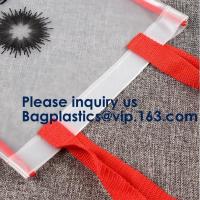China Large Merchandise Pink and Purple Thick Plastic PVC Gift Bags Retail Clothing Shopping Bags,eco-friendly transparent sho for sale
