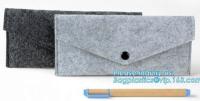 China Felt laptop bag Felt mobile phone bag felt sunglasses case Felt purse felt card bag,Felt document bag Felt cosmetic bag for sale