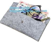 China Felt laptop bag Felt mobile phone bag felt sunglasses case Felt purse felt card bag,Felt document bag Felt cosmetic bag for sale