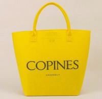 China Durable Felt Tote Shopping Bag Wholesale Custom Felt Tote Bag,beach bag, Document wool organizer tote felt bag for sale