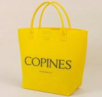 China Durable Felt Tote Shopping Bag Wholesale Custom Felt Tote Bag,beach bag, Document wool organizer tote felt bag for sale