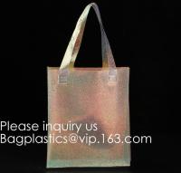 China Reusable Custom Transparent PVC Shopping Bag Promotional Items Ladies Clear Plastic Beach Tote Bags Women, bagease, pack for sale