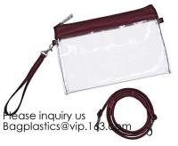 China Fashion Clear Purses PVC Crossbody Bag Snakeskin Fringe Clutch Handbag Stadium Approved Bag,Cross Body Bag Clutch Messen for sale