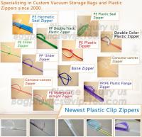 China EASY TEAR ZIPPER, PRESS LOC ZIPPER, PE FLANGE ZIPPER, PP FLANGE ZIPPER, PE VACUUM ZIPPER for sale