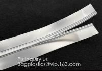 China multi colored pe self-locking flat zipper, metal zipper,non-toxic PE zipper, PVC/PP Slider Zipper, Teeth PP Slider Zippe for sale