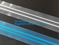China plastic flange zipper without teeth, PP/PE/PVC/EVA Plastic Flange Zipper For Pouch, PP/PE/PVC/EVA Plastic Flange Zipper for sale