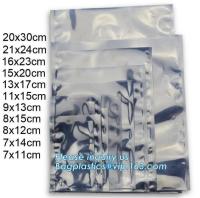 China Packing electronic PCB custom printed Zip lockk vacuum plastic pouch esd moisture barrier aluminum bag bagplastics bagease for sale