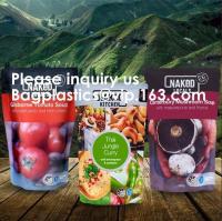 China Stand Up Zipper Oven Microwave Cooking Bags /Retort Pouch/Microwave Bag For Liquid Organic Soup Packaging Bagease for sale