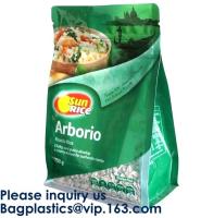 China Gold Print Laminated Stand Up With Zipper Aluminum Foil Pouch,Organic Foods/Cosmetics/Organic Baby Food/Coffee Packaging for sale