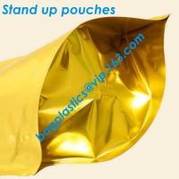 China Side Sealed Square Flat Box Bottom Coffee Packaging Bags,Side Seal Gusset Food Grade Packaging Bags With Zip lockk Organic for sale