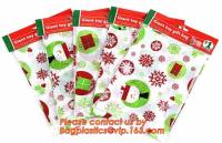 China table bag BIODEGRADABLE Christmas tree removal bag, hot sale drawstring chirstmas santa sack gift bag for sale