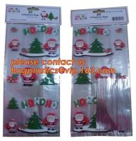 China Happy Penguin Winter Christmas Holiday Party Plastic Giant Gift Sack Bag,Christmas Designs Gift Bags Plastic Poly Bag Ju for sale