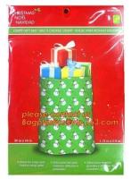 China Customized High quality Christmas Giant Size Gift Bag Plastic Bike Cover Bag,Assorted Sizes Giant Gift Bags Jumbo Christ for sale