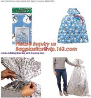 China solid color tablecloth printed table cloth treat bags jumbo gift bag door window covers,party banners giant goody gift b for sale