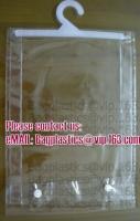 China HANGER BAGS, HOOK BAGS,GARMENT BAGS, BOTTON CLOSURE BAGS, EVA FROST DRAWSTRING BAGS, GARMENT PACKING BAGS BAGPLASTICS for sale
