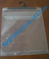 China HANGER BAGS, HOOK BAGS,GARMENT BAGS, BOTTON CLOSURE BAGS, EVA FROST DRAWSTRING BAGS, GARMENT PACKING BAGS BAGPLASTICS for sale