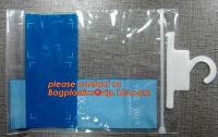 China clothes package garment bag with hook,inexpensive transparent PVC swimwear zipper bag with hung hook,hook plastic pvc sl for sale