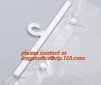 China Hanger Hook Plastic PVC Bags With Button Closure Packaging Bags for Clothes Swimwear Bikini,100% ECO-friendly men's unde for sale