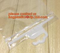 China shirt packaging bags, Hanger frosted plastic bags,PVC plastic packaging bag hook hanger bag underwear shirt bag bagplast for sale