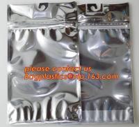 China Plastic bags for hair extensions brazilian human hair sew in weave/pvc hair extension hanger bags with logo/pvc hair for sale