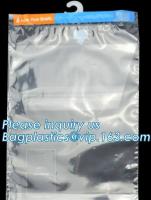China Hanger Plastic Hook Bag for Packaging on Festivals,Hanger PVC bed sheet packaging bag with buttons,Stationery Set Transp for sale