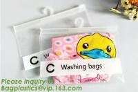 China hanger bag with zip lock on the top,Frosted Zip lockk bag EVA PVC hanger bag for clothes, EVA frost drawstring bag, Froste for sale