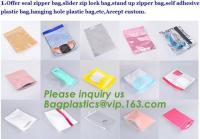 China hanger bag with zip lock on the top,Frosted Zip lockk bag EVA PVC hanger bag for clothes, EVA frost drawstring bag, Froste for sale