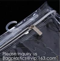China Custom Logo Printing EVA Garment Underwear Clothes Packaging Transparent Button Pvc Soft Plastic Hanger Hook Bag, BAGEAS for sale