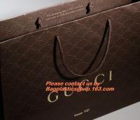 China Custom Private Label Luxury Carrier Packing Hair Salon Paper Bag With Logo,Custom Personalized Design Printed Boutique G for sale