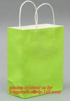 China Luxury Matt Stripe Pattern Paper Gift Bag Carrier Bag Party Bag with Rope Handle,brand paper shopping carrier bag with h for sale
