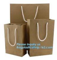China paper carrier bag luxury printed paper gift bag raw materials of brown paper bag wholesale,luxury shopping black packagi for sale