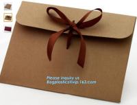 China Customized logo paper envelope for plastic card from China supplier,Customized Kraft Paper Antique Envelop Mailer Envelo for sale
