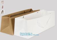 China Unique flat bottom color high class paper carrier die cut handle paper flower bag,kraft flower paper bag customized flow for sale