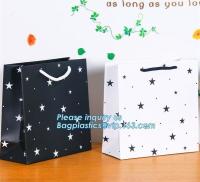 China Full printed Luxury Paper Gift Bags Paper Carrier Bag Party Bag with Rope HandlesPersonalized Large Luxury Gift Shopping for sale