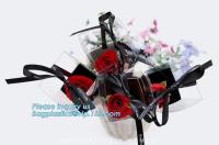 China Free Design!! Free Sample!!! flower carrier bag cheap brown paper flower bag handle bag,paper carrier flower packaging b for sale