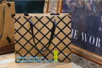 China Washable kraft paper bags for flower biodegradable reusable food bag,Recyclable Flower paper carrier bag bagease pack for sale