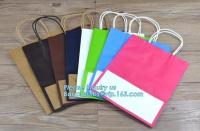 China Portable Promotional Custom Packaging Bag Grocery Paper Bag Handle,eco friendly newest luxury wedding dress paper bag for sale
