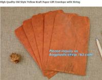 China Wholesale Handmade Custom Kraft A4 Paper Envelope,Custom printed A4 paper standard size envelope with logo bagease pack for sale