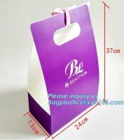 China Free Design!! Free Sample!!! flower carrier bag transparent window paper bag valentine's gift clear window bags sample f for sale