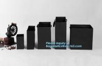 China High Grade Special Paper Material Luxury Retail Clothing Packaging Bag,Laminated Luxury paper bags with flat tape handle for sale