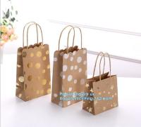China Cheap Customized Cute Printed Paper Shopping Bag With Handle for Tea，Shopping Bag with Ribbon Handles for Clothing pack for sale