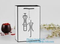 China Factory Custom Printing logo Storage Flower Gift Paper Bag,Fashion Style Of Flower Color Paper Gift Bags With Handle Clo for sale