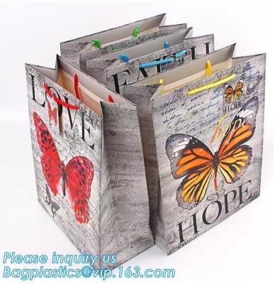 China Chinese Wholesale Cheap Luxury Craft Paper Bag CMYK Printed Shopping Bag Paper,Shopping Paper Bags With Your Own Logo for sale
