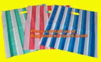 China soft loop handle plastic bag manufacturer,cheap black plastic bags with handles for sale