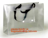 China Cheap pp handle bag promotional gift shopping bag plastic pp tote bag,casual portable transparent PP/PVC tote gift bag for sale