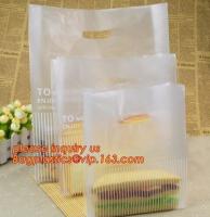China 100% Biodegradable Hdpe/Ldpe Die Cut Patch Handle Personalized Color Printed Custom Plastic Shopping Bags bagease bagpla for sale
