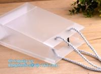 China Factory Wholesale Custom Hdpe Ldpe Plastic Soft Loop Handle Bag For Shopping,handle carry heavy plastic take out bag for for sale
