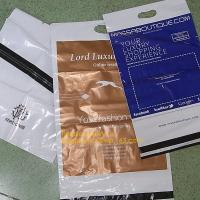 China 100%Eco-friendly HDPE/LDPE fashion carry bag soft loop handle plastic shopping bag,Promotion soft loop handle plastic ba for sale